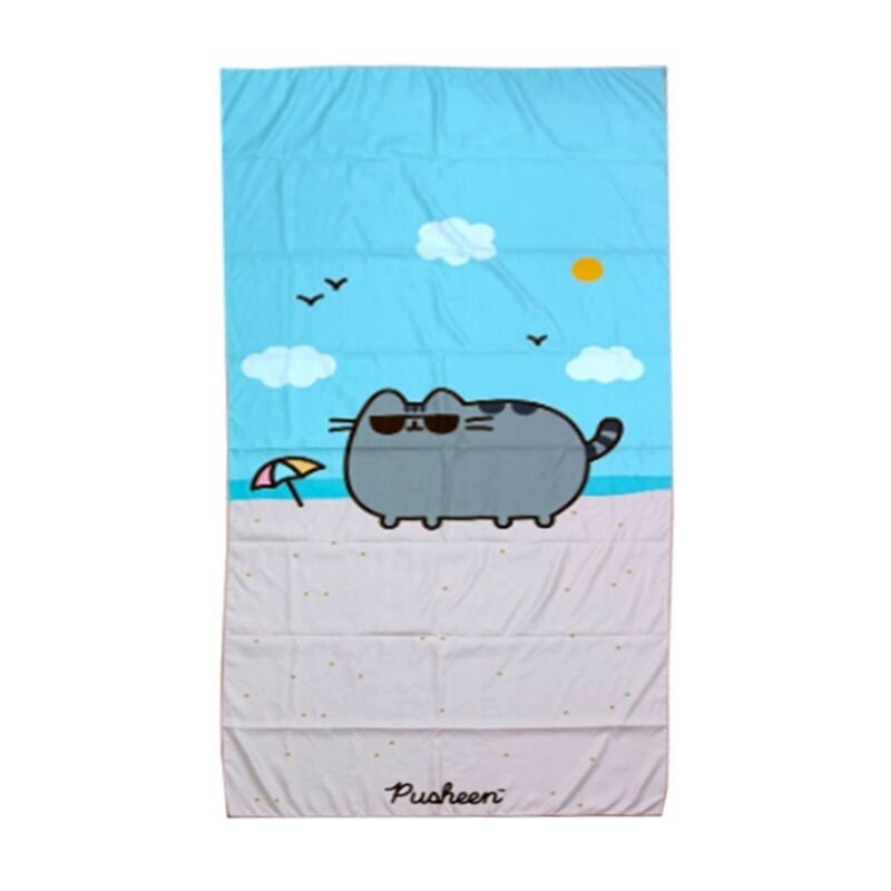 PUCKATOR, ręcznik plażowy z mikrofibry pusheen btow09 - Puckator ...