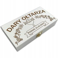 PUDEŁKO DARY OŁTARZA na pieniądze białe KOMUNIA - Kubeczkovo | Sklep ...