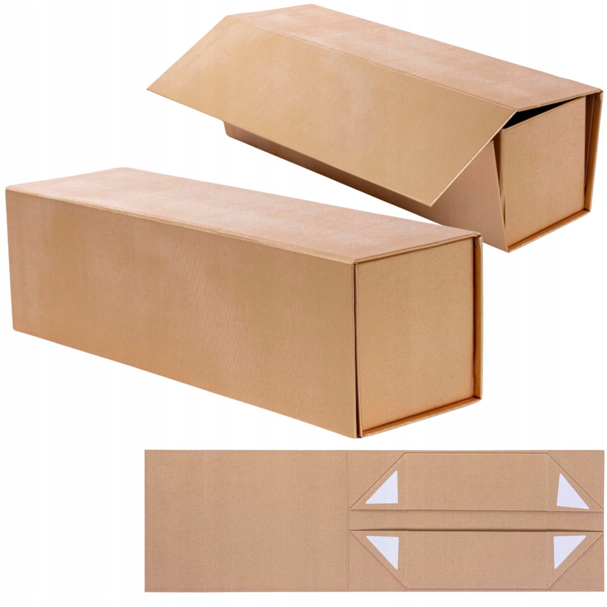 Pudełko Magnetyczne Składane Easybox Karton Na Wino 100x100x350 mm ...