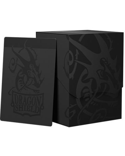 Pudełko na karty Dragon Shield Deck Shell - Shadow Black - Dragon ...