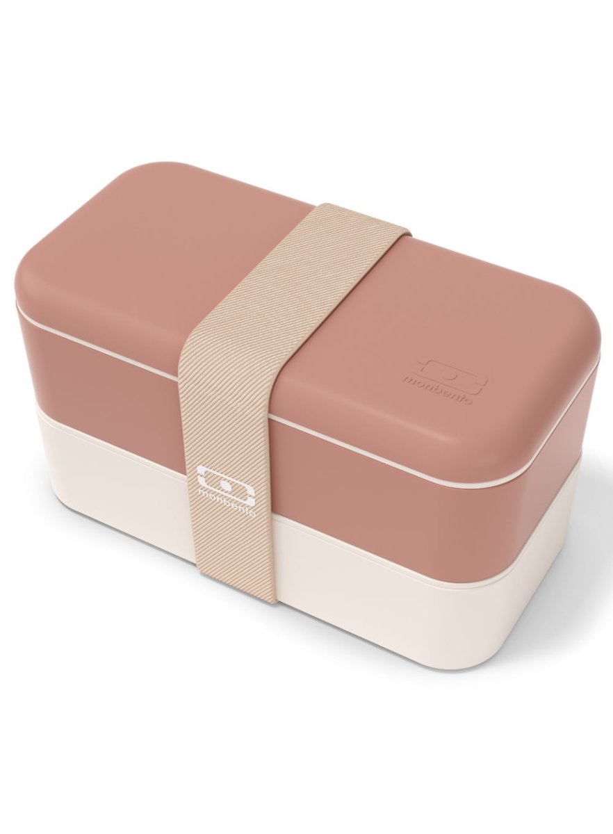Pudełko na lunch Monbento MB Original The Bento Box - pink moka - Monbento | Sklep EMPIK.COM