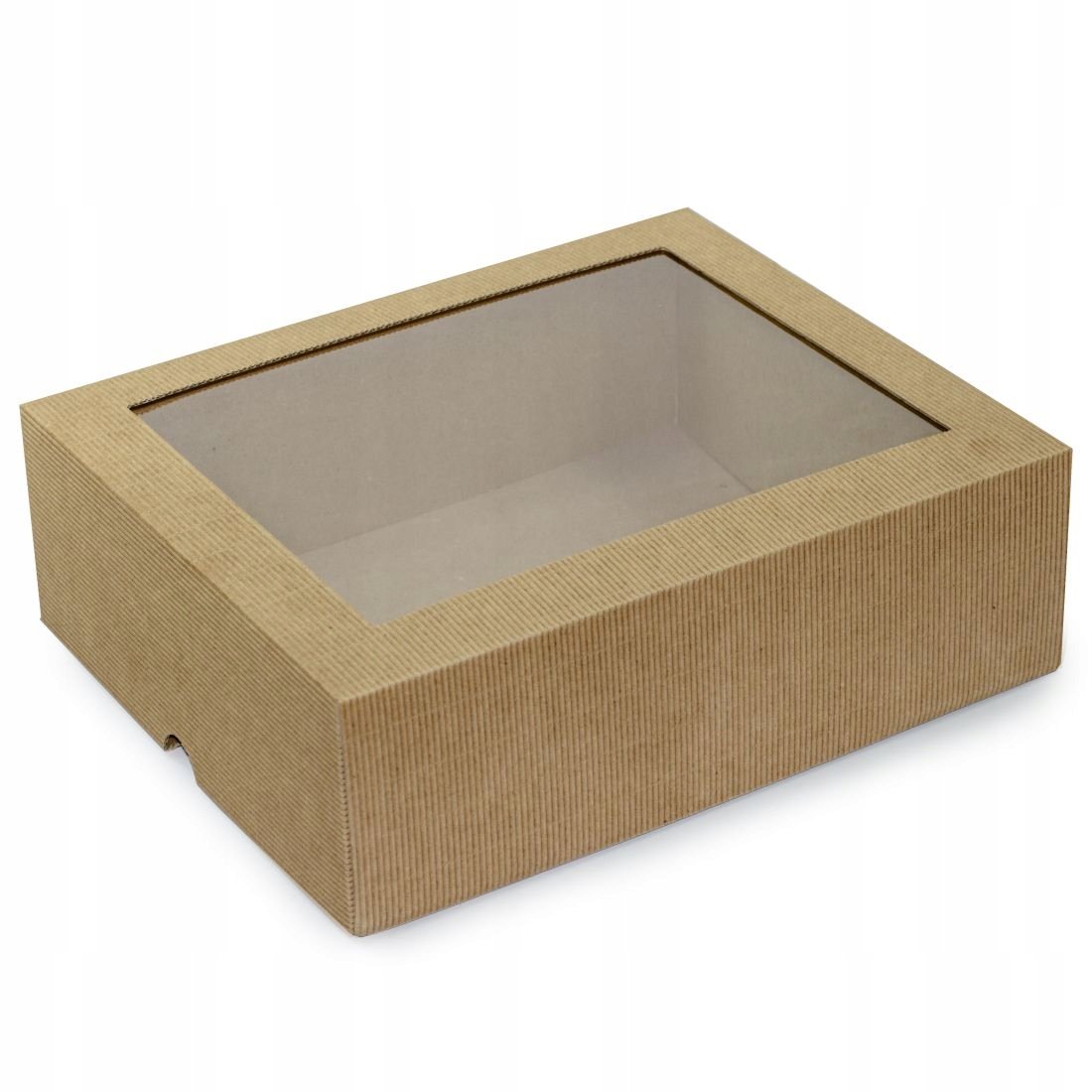 Pudełko ozdobne karbowane z oknem 197x140x65mm Idealna ochrona i ...