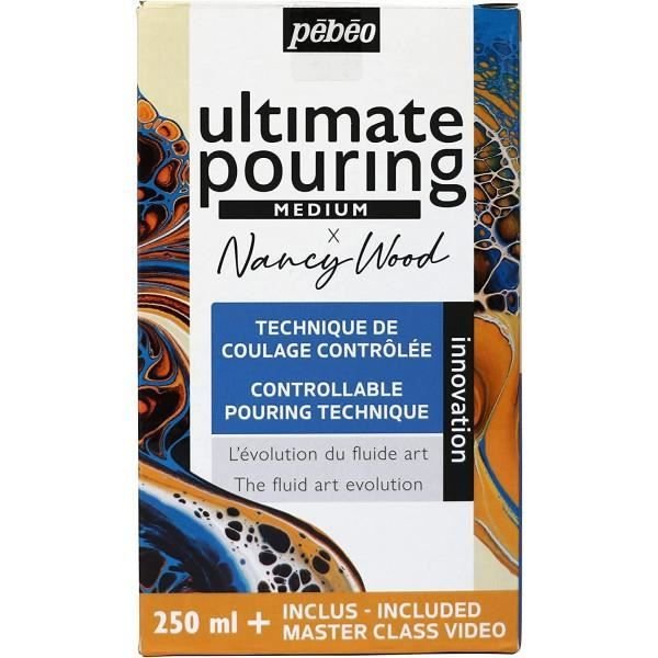 Pudełko - Ultimate Pouring Medium - Pébéo x Nancy Wood - 250 ml - PEBEO ...