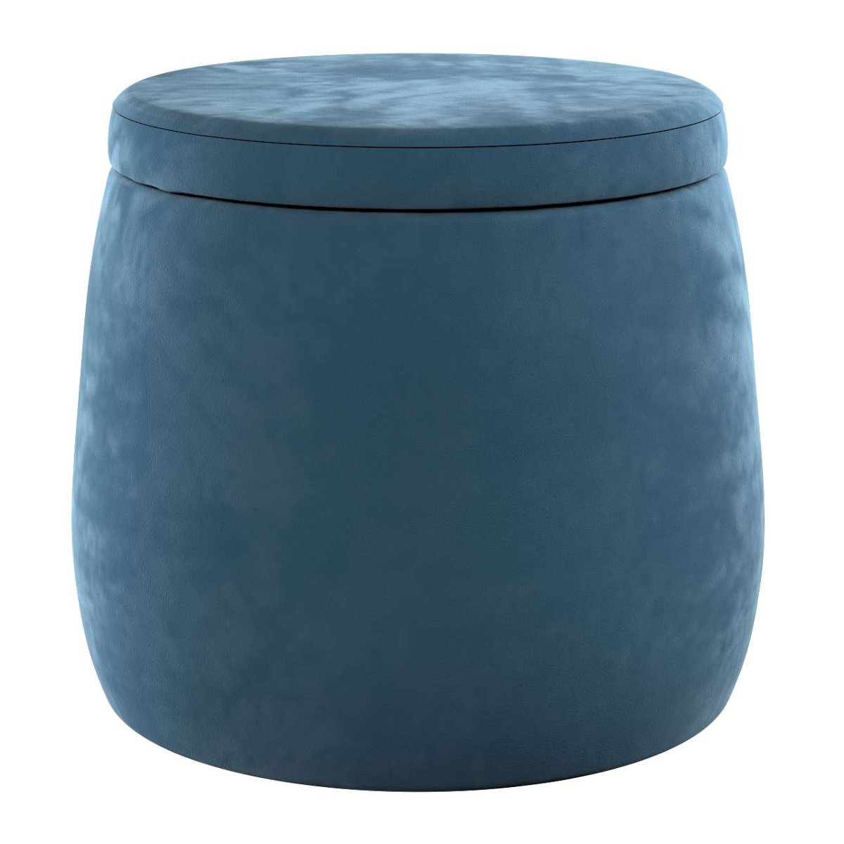 Puf Candy Jar, pruski błękit, ø40, wys. 40 cm, Posh Velvet - Yellow ...