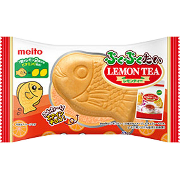 Puku Puku tai air in lemon tea herbata cytrynowa Meito 16,5 g Japoński wafelek - Inny producent ...