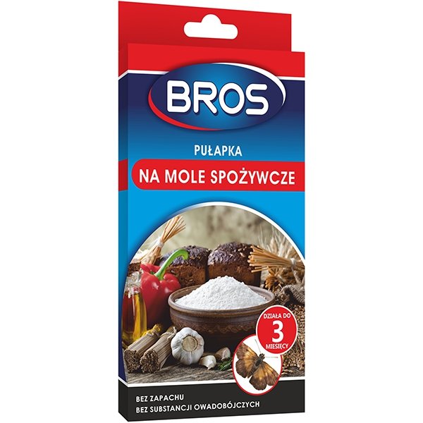 Pułapka Na Mole Bros Mole Spożywcze 1 szt. - Bros | Sklep EMPIK.COM