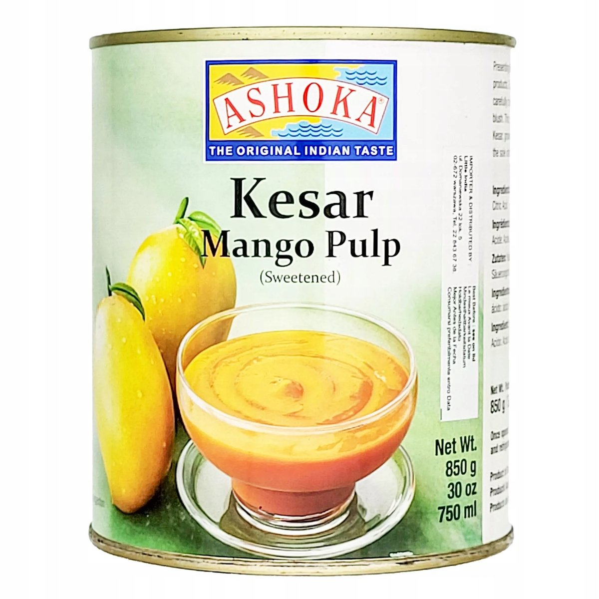 Pulpa mango Kesar słodzona Ashoka 850g - Ashoka | Sklep EMPIK.COM