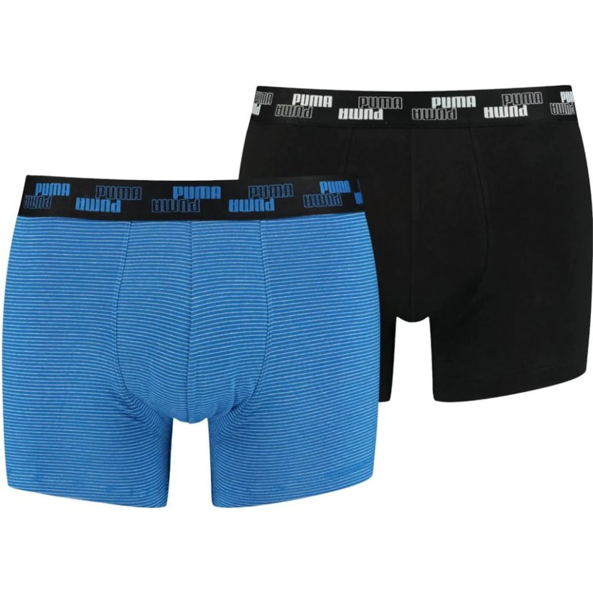 PUMA BOKSERKI MĘSKIE BOXERS 2 PARY BLUE/BLACK 935291 02 - Rozmiar: L ...