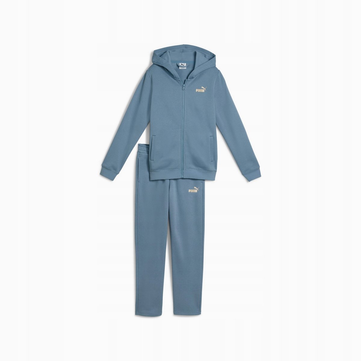 PUMA KOMPLET METALLIC HOODED SWEAT SUIT FL 68972934 r 164 - Puma ...
