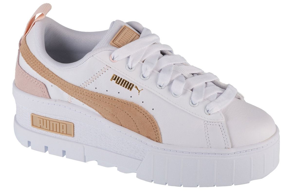Puma Mayze Wedge Pastel Wns 388566-02, Damskie, buty sneakers, Biały ...