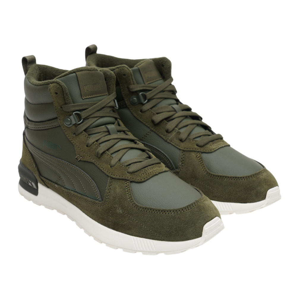 Puma Męskie Buty Gravition Leather Mid (27 / Miętowy) - Puma | Sport ...