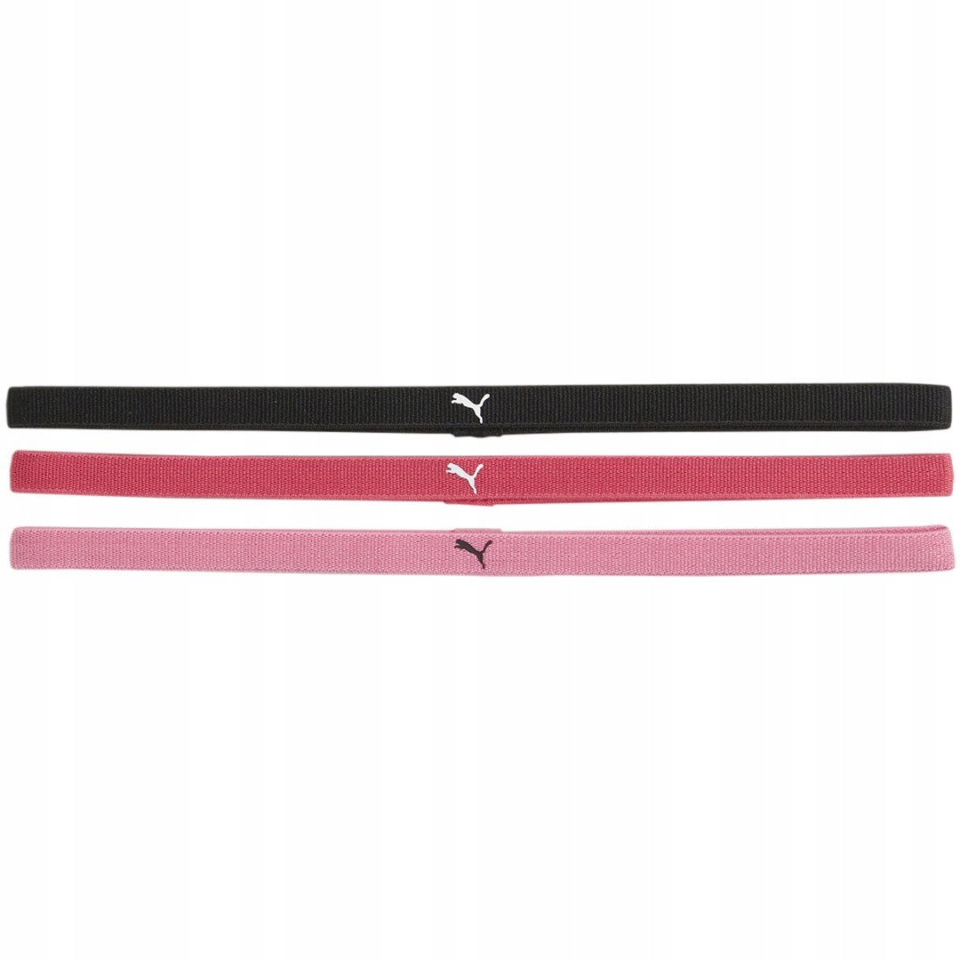 PUMA Opaska na głowę komplet 3 szt sportowa do biegania headband ...