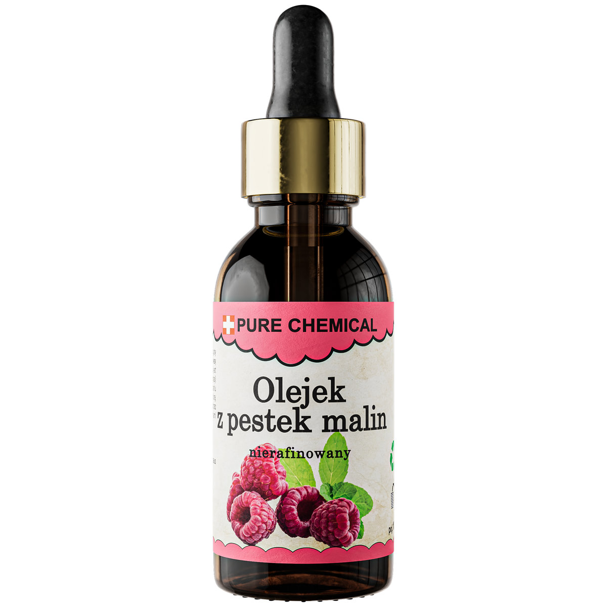 Pure Chemical, Olej Z Pestek Malin Nierafinowany Naturalny Zimno Tłoczony, 30ml | Sklep EMPIK.COM