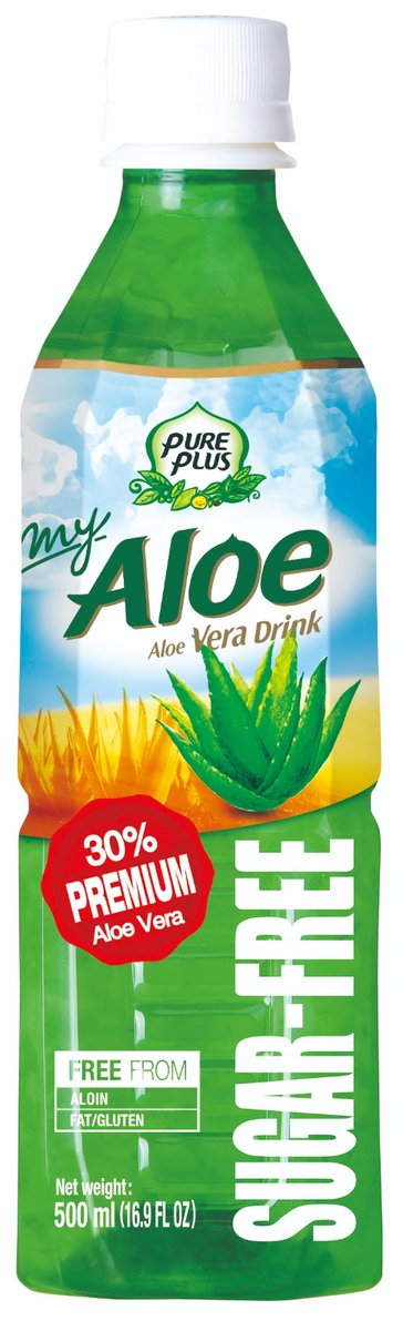 Pure Plus Napój z aloesem 0,5L - Bez cukru - ALLCOR S.C. | Sklep EMPIK.COM