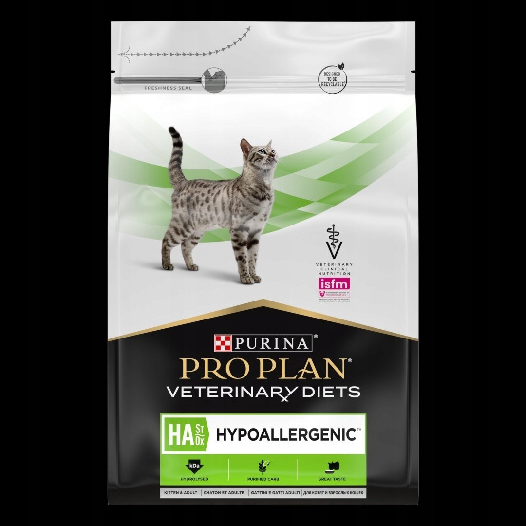 PURINA Pro Plan Veterinary Diets HA Hypoallergenic Cat 3,5kg - Inny ...