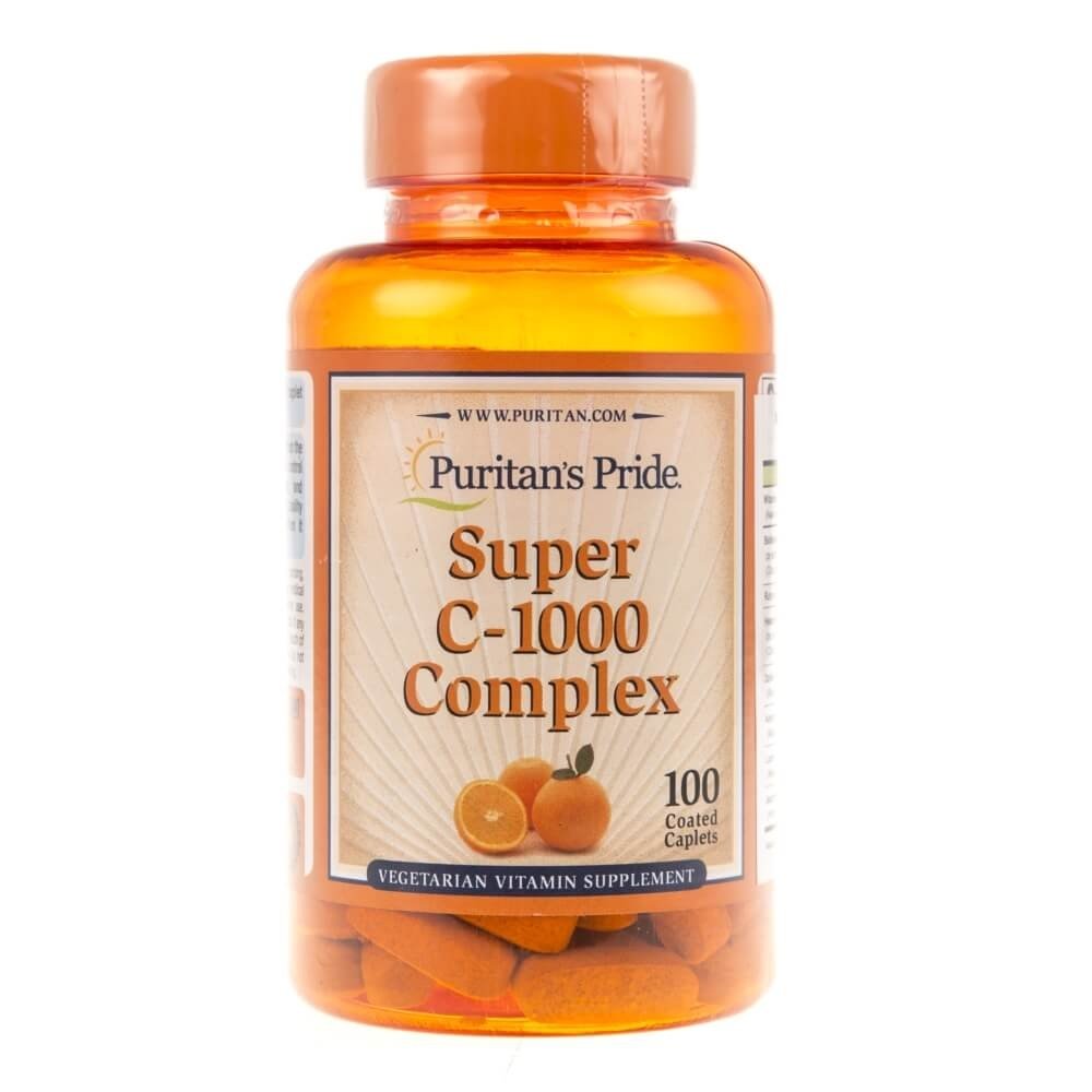 Puritan's Pride, Super C-1000 Complex, 100 tabletek | Sklep EMPIK.COM