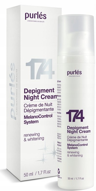 Purles, 174 Depigment Cream, Depigmentujący Krem Rozjaśniający Na Noc ... Purles, 174 Depigment Cream, Depigmentujący Krem Rozjaśniający Na Noc ...