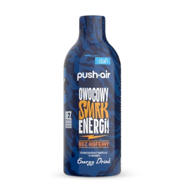 PUSHAIR syrop do wody ENERGY koncentrat do saturatora Dafi 500 ml ...