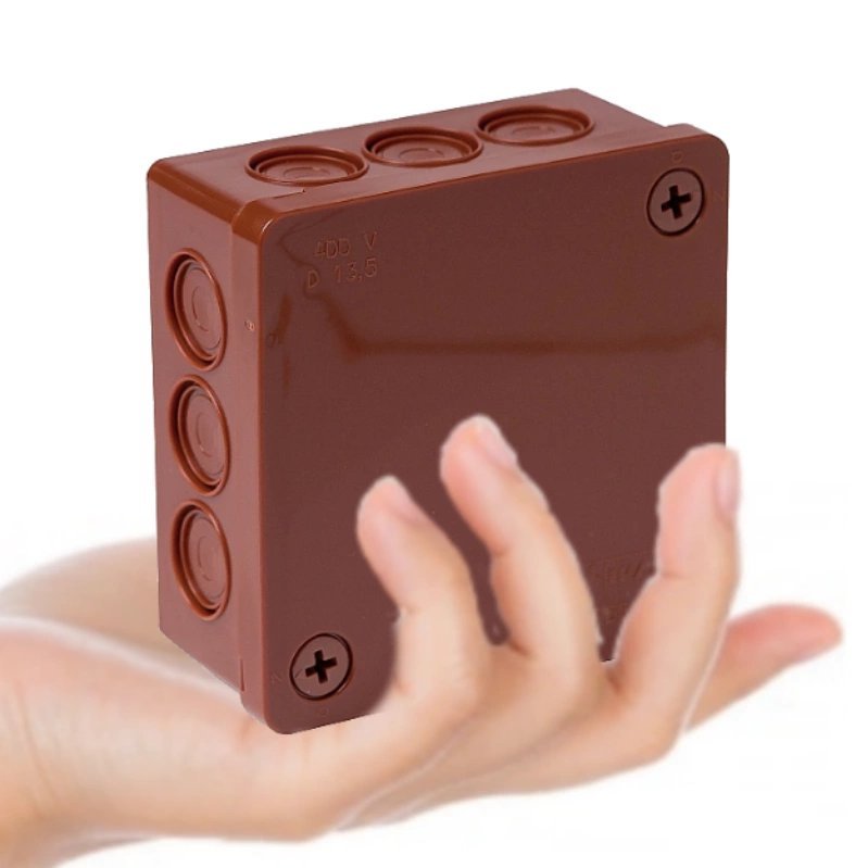 Puszka Elektryczna Natynkowa Hermetyczna 86x86 - Viplast | Sklep EMPIK.COM