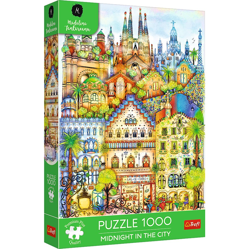 Puzzl, Trefl Premium Plus - Midnight in the City: O północy w ...