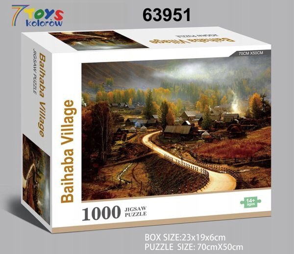 Puzzle 1000 elementów- 1 szt - Inna marka | Sklep EMPIK.COM