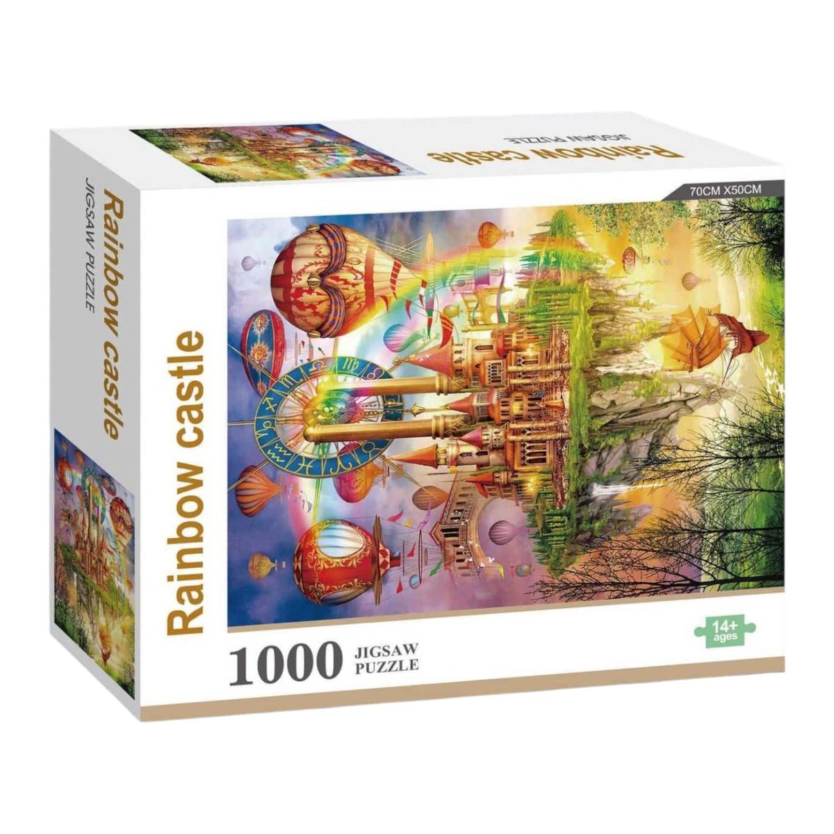 PUZZLE 1000 ELEMENTÓW BAJKOWY ZAMEK I BALONY - Inna marka | Sklep EMPIK.COM