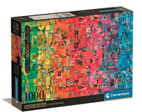 Puzzle 1000 elementów Compact Colorboom Collection - Clementoni | Sklep ...
