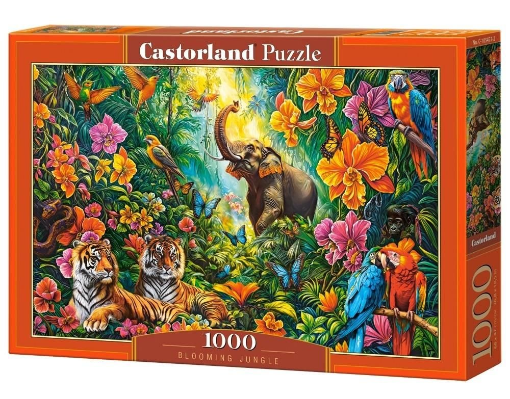 Puzzle 1000 elementów. Kwitnąca dżungla - Castorland | Sklep EMPIK.COM