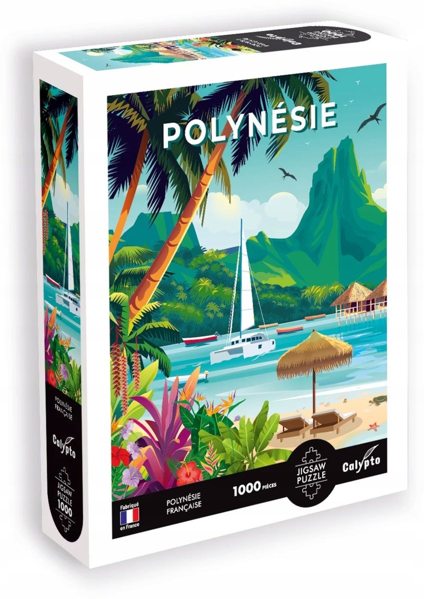 Puzzle 1000 elementów Polinezja Calypto - Calypto | Sklep EMPIK.COM