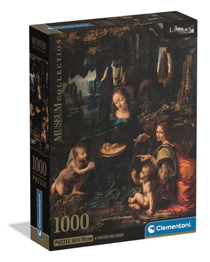 Puzzle 1000 Museum Leonardo The Virgin Of The Rock - Clementoni | Sklep ...