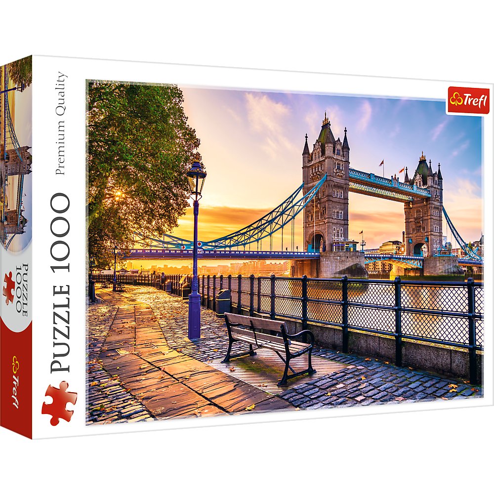 Puzzle 1000 Tower Bridge Londyn 10774 - Trefl | Sklep EMPIK.COM