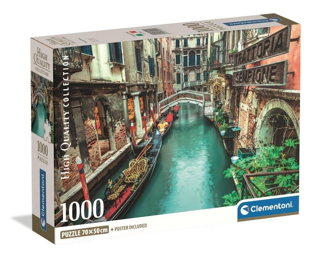 Puzzle 1000 Venice Canal - Clementoni | Sklep EMPIK.COM
