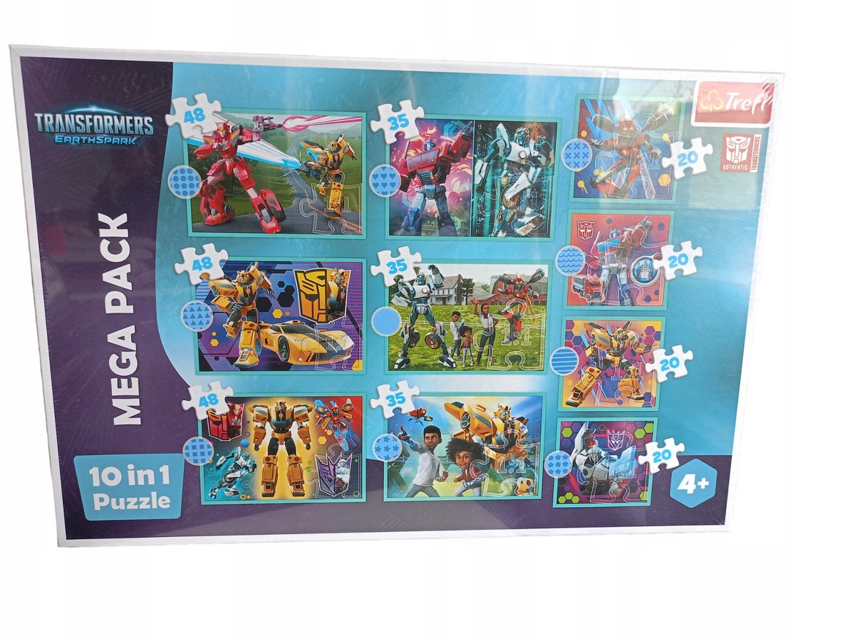 Puzzle 10in1 Hasbro Transformers Earth Spark - Trefl | Sklep EMPIK.COM