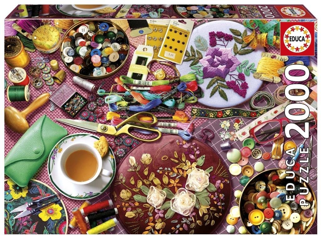Puzzle 2000 Stół do szycia - Educa | Sklep EMPIK.COM