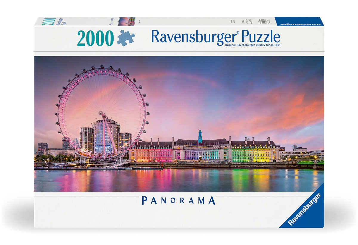 Puzzle 2D, PANORAMA Londyn 2000 elementów - Ravensburger | Sklep EMPIK.COM