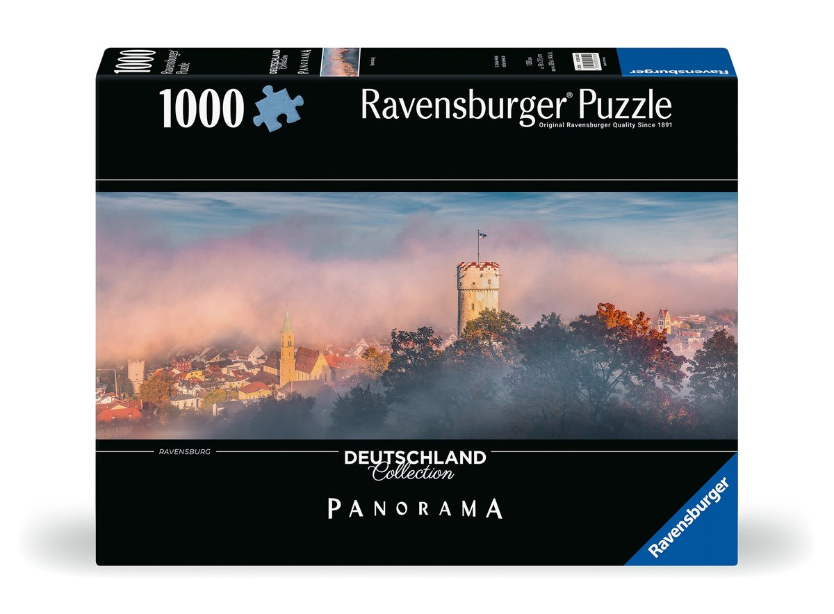 Puzzle 2D, PANORAMA, Ravensburg, 1000 elementów - Ravensburger | Sklep ...