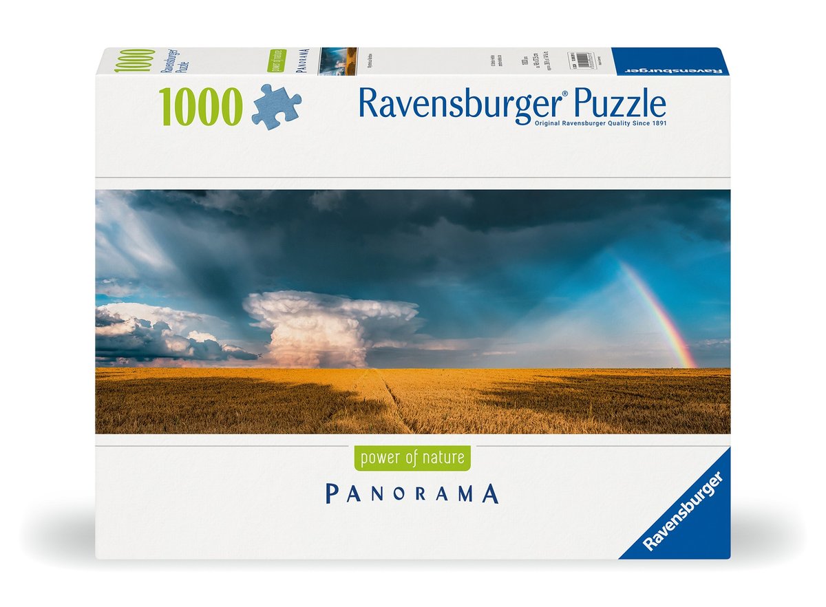 Puzzle 2D, PANORAMA, Tajemnicza Tęcza, 1000 elementów - Ravensburger ...