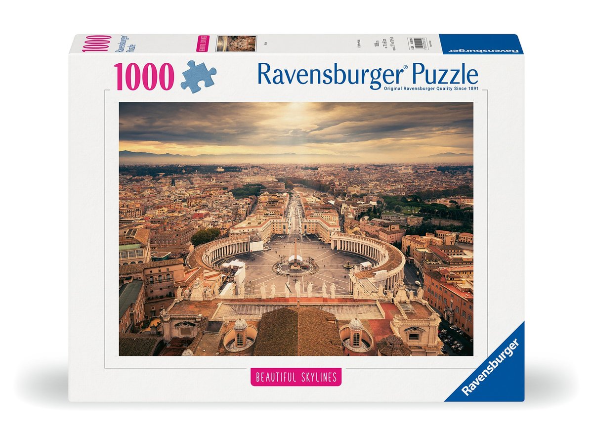 Puzzle 2D, Rzym, 1000 elementów - Ravensburger | Sklep EMPIK.COM