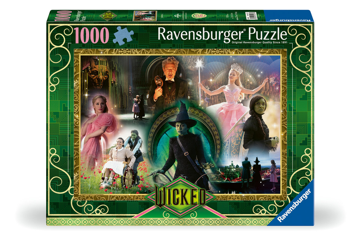 Puzzle 2D, Wicked, 1000 elementów - Ravensburger | Sklep EMPIK.COM