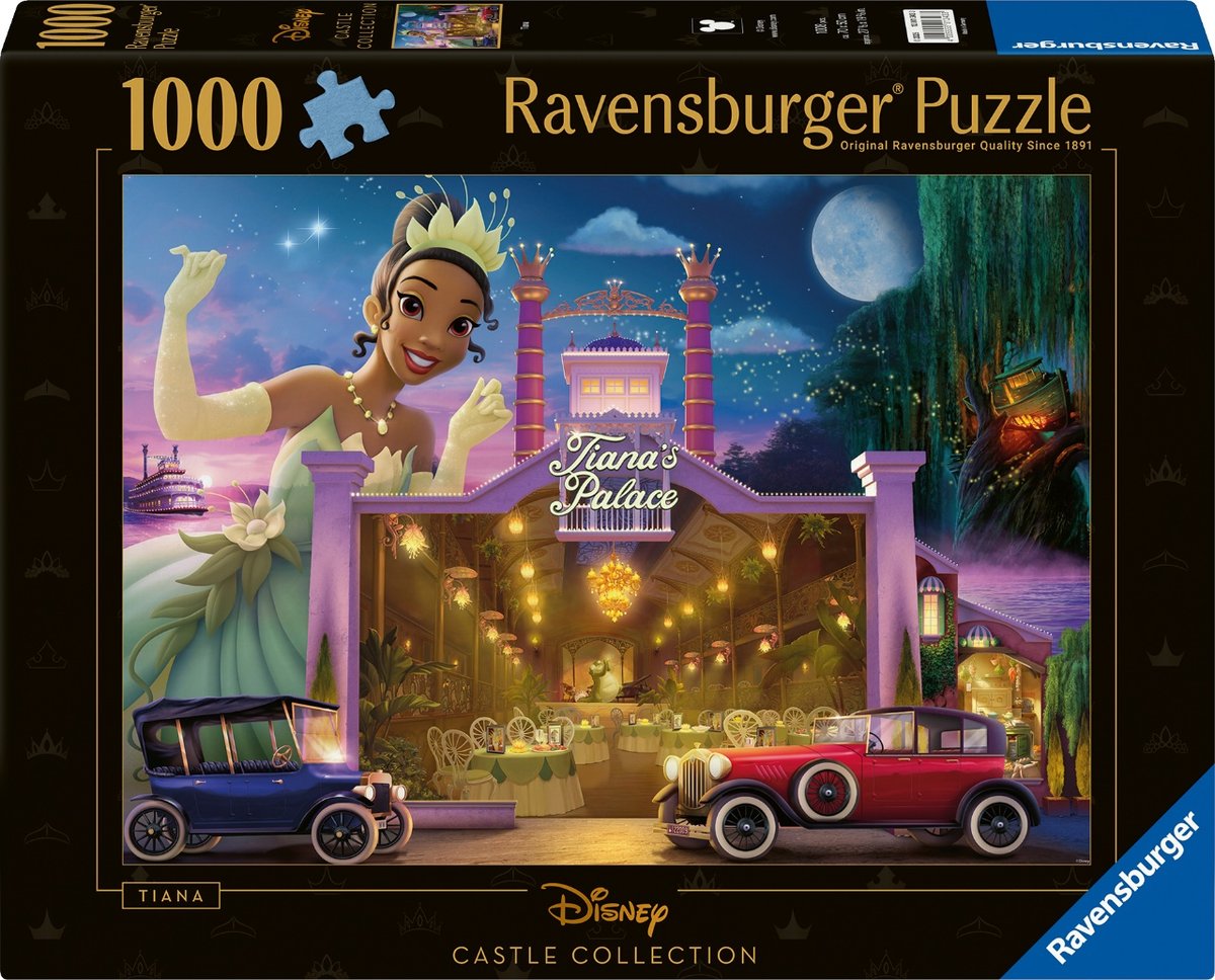 Puzzle 2D Zamki Disneya Tiana 1000 el. - Ravensburger | Sklep EMPIK.COM