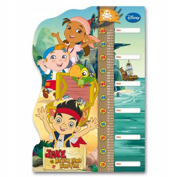 PUZZLE 30 EL. MAXI JAKE NEVER LAND PIRATES MIARKA WZROSTU CLEMENTONI ...
