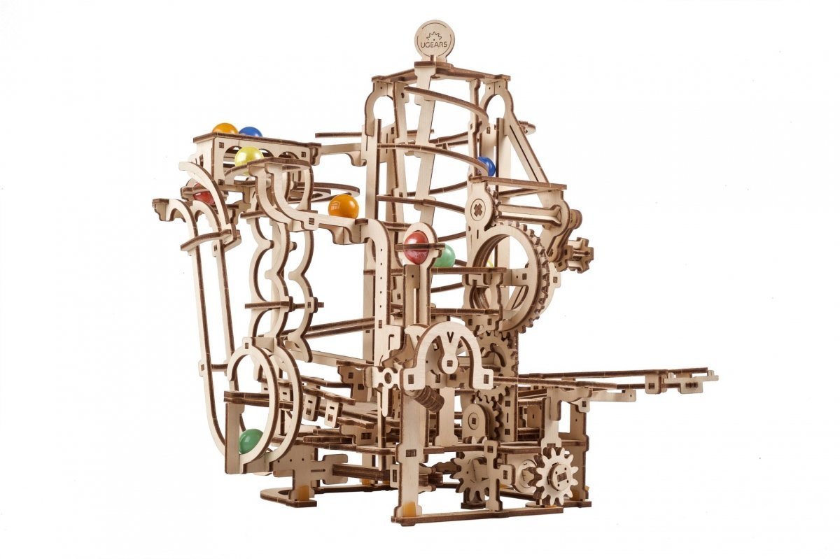 Puzzle 3D Drewniane Marble Run Wciągnik Spiralny Ugears - Ugears ... Puzzle 3D Drewniane Marble Run Wciągnik Spiralny Ugears - Ugears ...