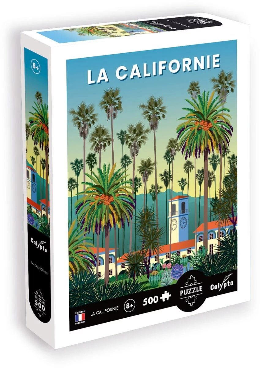 Puzzle 500 elementów Kalifornia Vintage Calypto - Calypto | Sklep EMPIK.COM