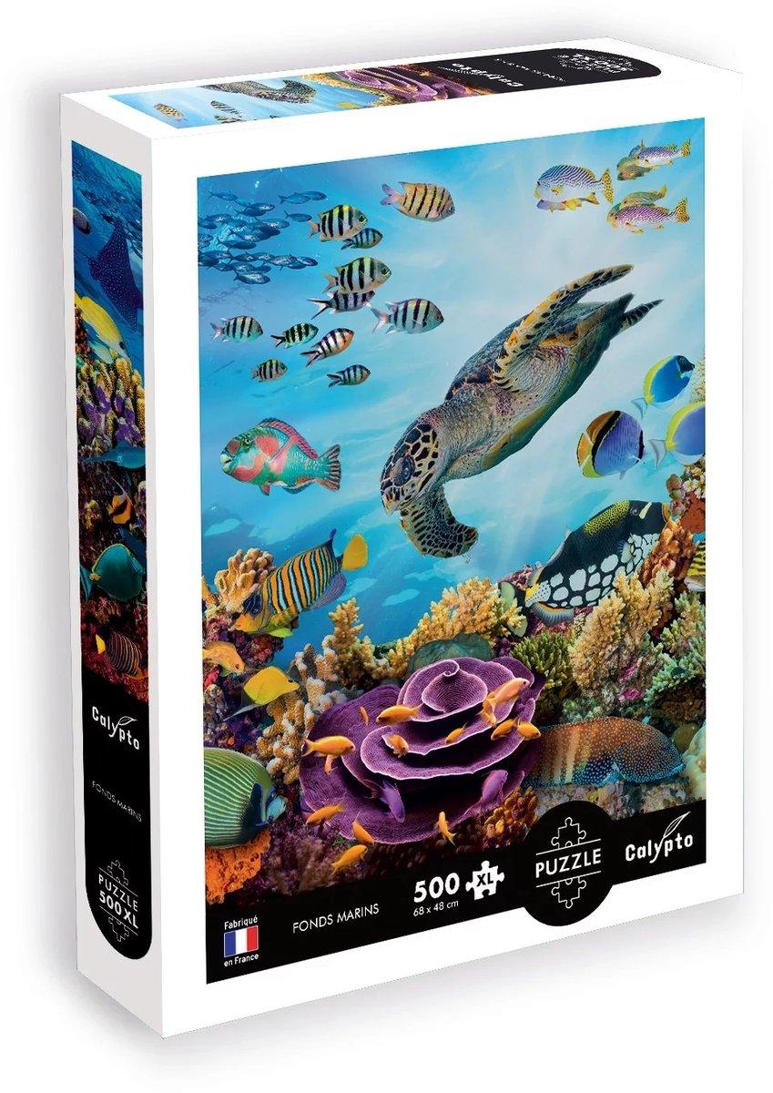 Puzzle 500 elementów XL Głębiny Morskie Calypto - SentoSphere | Sklep EMPIK.COM