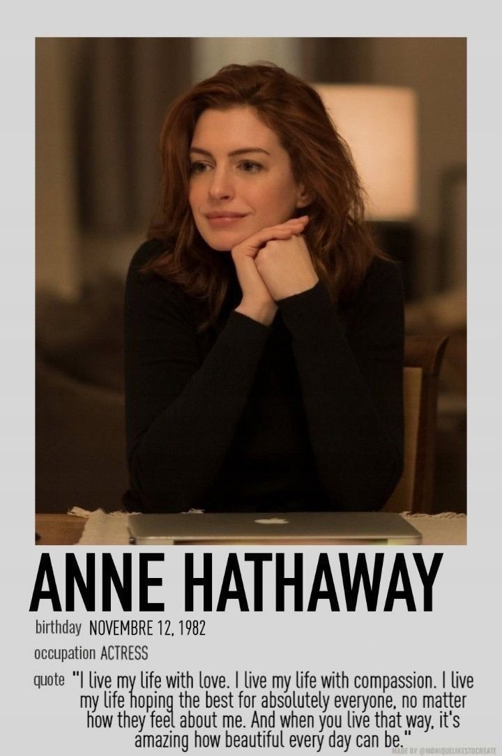 PUZZLE Anne Hathaway Aktor Vintage A3 252 el z Nadrukiem + IMIĘ Pudełko - Atram | Sklep EMPIK.COM