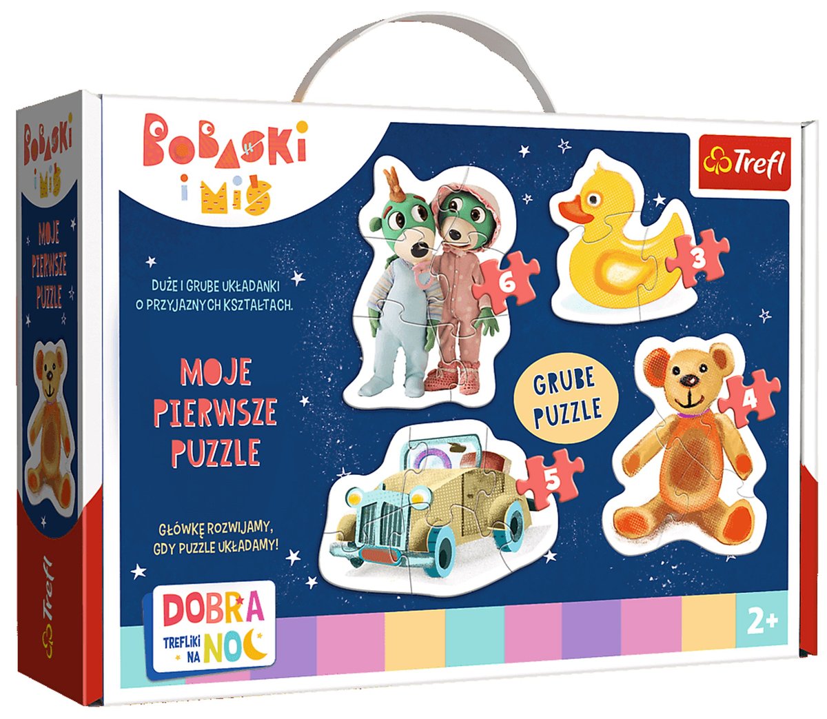 Puzzle Baby z serii "Dobranoc, Trefliki na noc" dla najmłodszych TREFL ...