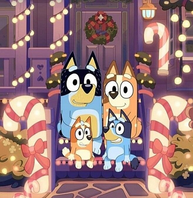 PUZZLE BLUEY BLU PIESEK A3 252 el z Nadrukiem + IMIĘ #34 - Atram ...