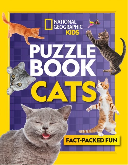 Puzzle Book Cats. Brain-Tickling Quizzes, Sudokus, Crosswords and ...
