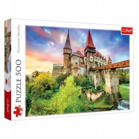 Puzzle Castle in Romania 500 elementów - Trefl | Sklep EMPIK.COM