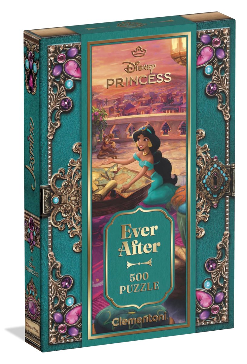 Puzzle Clementoni 500 elementów – Kolekcja Ever After: Jasmine, 35159 ...